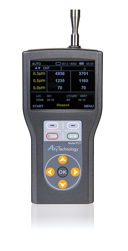 Airy Technology P311 Handheld Laser Particle Counter